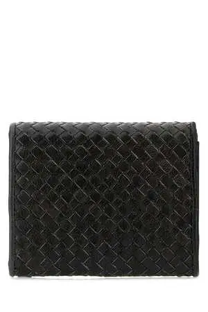 Prada Woven-design Foldover Wallet