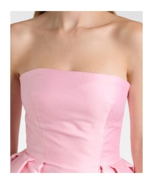 Monique Lhuillier Strapless Gown