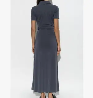 SAMSOE SAMSOE Collared Short-sleeved Dress