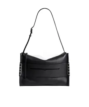 J.W.ANDERSON Messenger Loafer Bag In Leather - Black