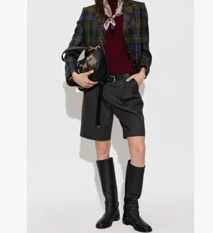 GIANVITO ROSSI Buckle-strap Knee-high Boots