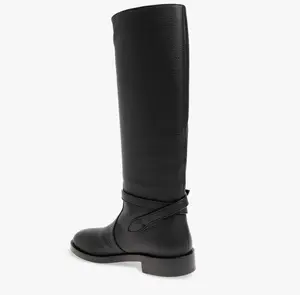 GIANVITO ROSSI Buckle-strap Knee-high Boots