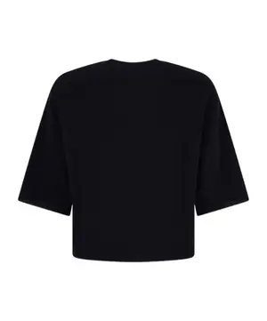 Fabiana Filippi Cropped Round Neck Sweater