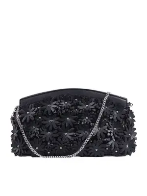 Michael Kors Athena Floral Embellished Shoulder Bag