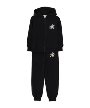 Moschino Long-sleeved Sweatshirt Tracksuit - Black