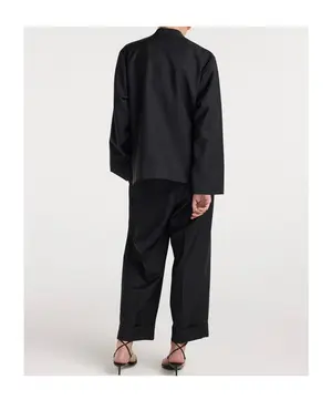 RÓHE Pankou Closure Boxy Jacket - Black