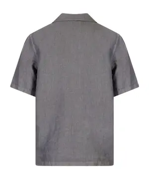 Peserico Linen Camp-collar Shirt
