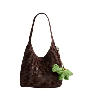 COACH Dino Bag Charm - Black