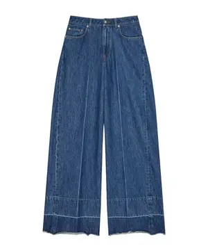 Givenchy Belt Loop Jeans - Medium Blue