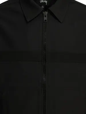 StÜssy Collared Long-sleeved Casual Jacket