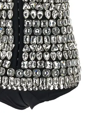 Dolce & Gabbana Crystal Bodysuit