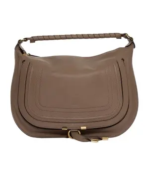 Chloé Marcie Medium Shoulder Bag - Brown