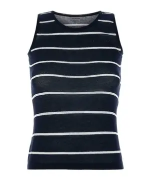 Balenciaga Crew Neck Vest - Black
