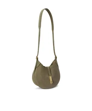 Polo Ralph Lauren Polo Id Suede Shoulder Bag