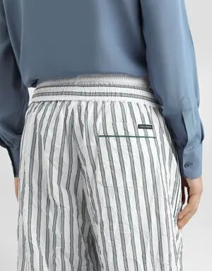 Dolce & Gabbana Striped Drawstring Loungewear Trousers