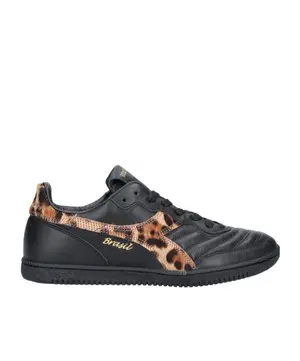 Dolce & Gabbana Round-toe Low-top Sneakers - Black