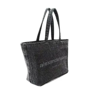 Alexander Wang Crystal Small Tote Bag - Grey Aged