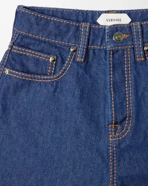 Versace High-waist Straight Jeans