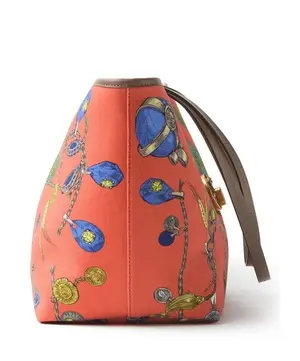 Versace Vivian Printed Canvas Tote