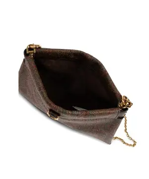 Etro Zippered Handbag With Paisley Pattern