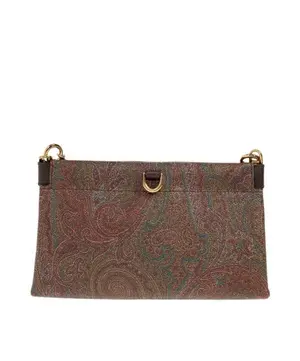 Etro Zippered Handbag With Paisley Pattern