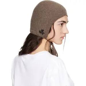 Simone Rocha Crystal-embellished Knitted Bonnet