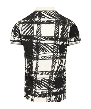 VIVIENNE WESTWOOD Abstract Printed Short-sleeved Polo Shirt