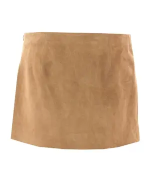 Khaite Jett Skirt - Brown