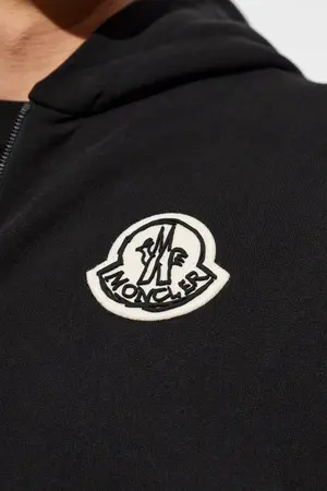 Moncler Zip-up Hoodie With Logo Detail