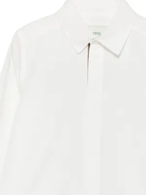 Fendi Concealed-fastening Long-sleeve Shirt