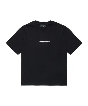 Dsquared2 Logo Print T-shirt - Black