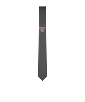 Thom Browne Logo-jacquard Silk Neck Tie