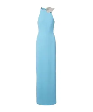 David Koma Embellished Gown - Blue