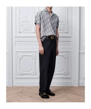 Dior Oblique Polo Shirt, Regular Fit
