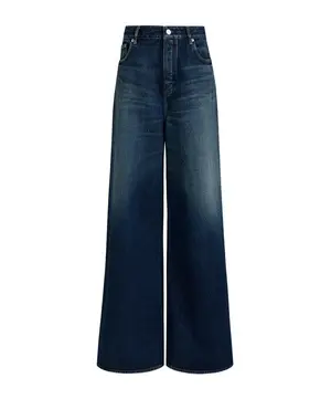 Alaïa High-waisted Wide-leg Jeans