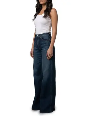 Alaïa High-waisted Wide-leg Jeans