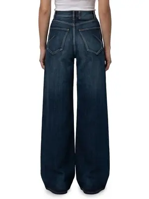 Alaïa High-waisted Wide-leg Jeans