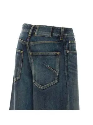 Alaïa High-waisted Wide-leg Jeans