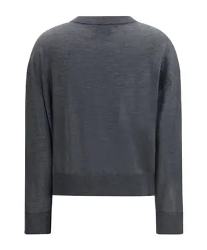 Loulou De Saison Fine Crewneck Cardigan