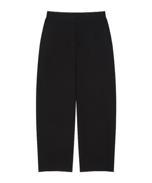 Givenchy Couture Seam Pants With Logo Patch - Black