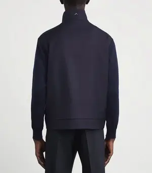 Paul & Shark Virgin Wool Hybrid Jacket With Storm System
