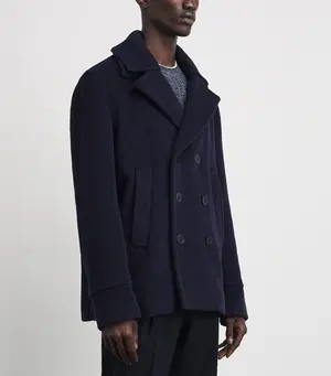 Paul & Shark Wool-blend Peacoat