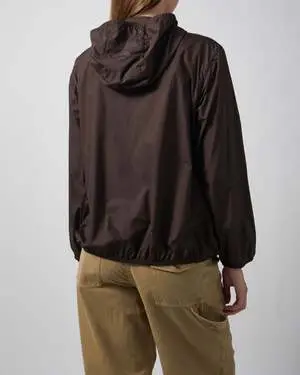 Moncler Fegeos 1 Hooded Windbreaker Jacket - Brown