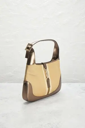 Gucci Jackie Hobo Bag - Beige