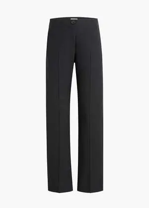Khaite Mita Wool Trousers - Black
