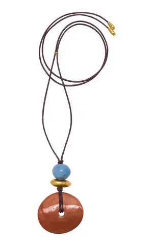 LIZZIE FORTUNATO Palo Duro Pendant Necklace - Multi