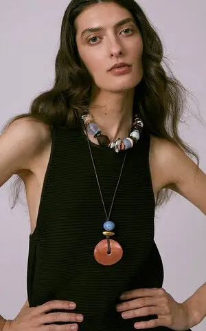 LIZZIE FORTUNATO Palo Duro Pendant Necklace