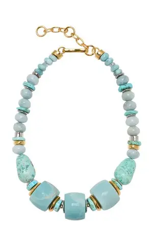 LIZZIE FORTUNATO Granada Necklace - Blue