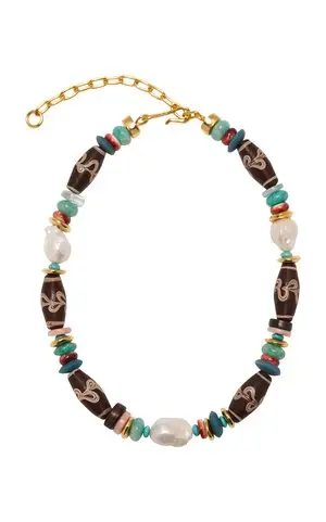 LIZZIE FORTUNATO Souvenir Necklace In Desert Dreamer - Multi