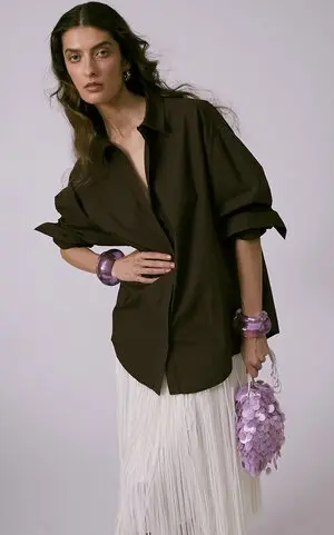 LIZZIE FORTUNATO Gala Bag In Orchid